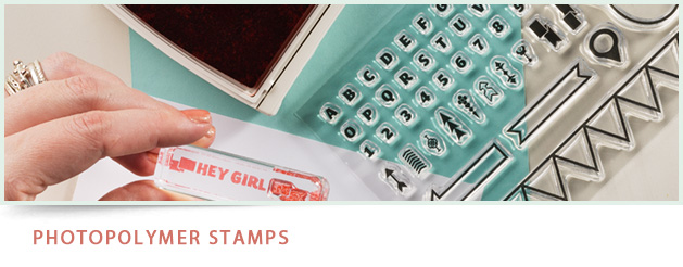 poly stamps | Stamp with Rachel