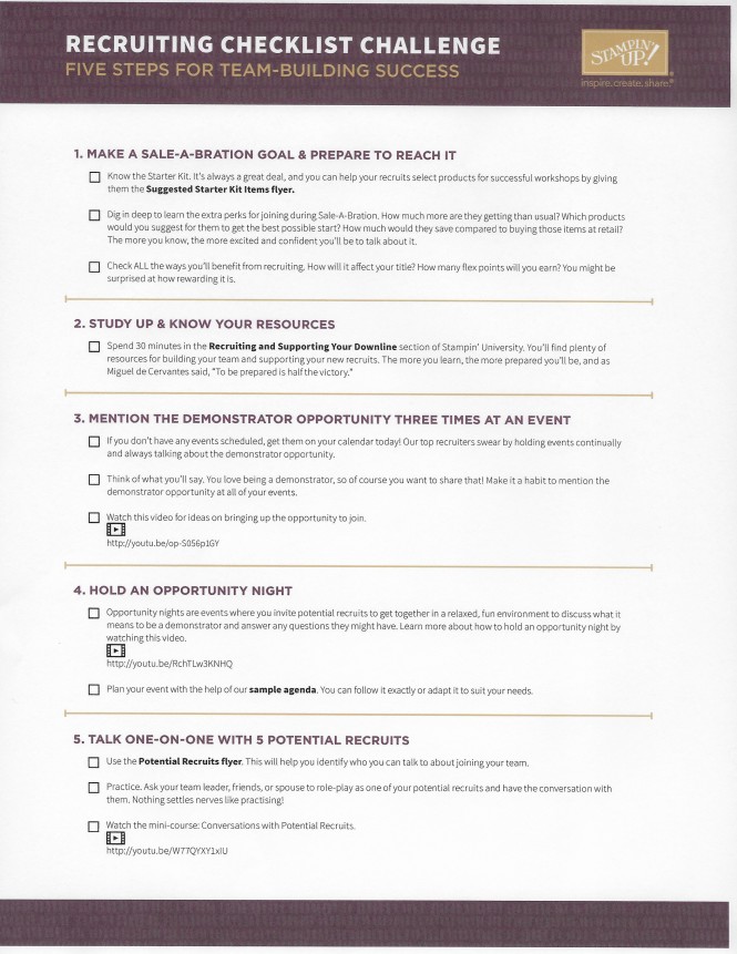 recruiting-checklist-challenge | Stamp with Rachel