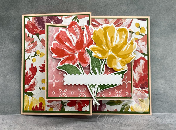 Fun Fold Card with the Art Gallery Bundle | Stamp with Rachel