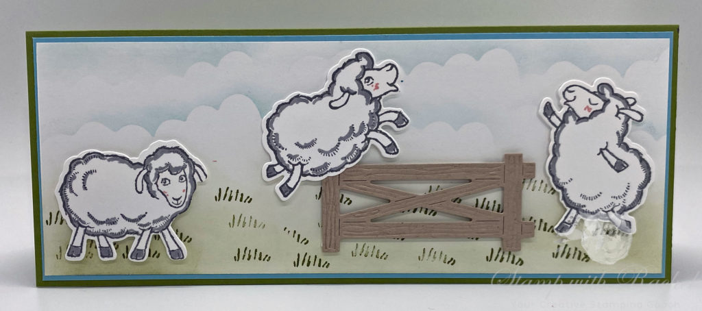 Counting Sheep and Counting the Days | Stamp with Rachel
