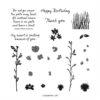 Wildflower Path Photopolymer Stamp Set | Stamp with Rachel