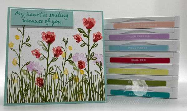 Wildflower Path Photopolymer Stamp Set | Stamp with Rachel