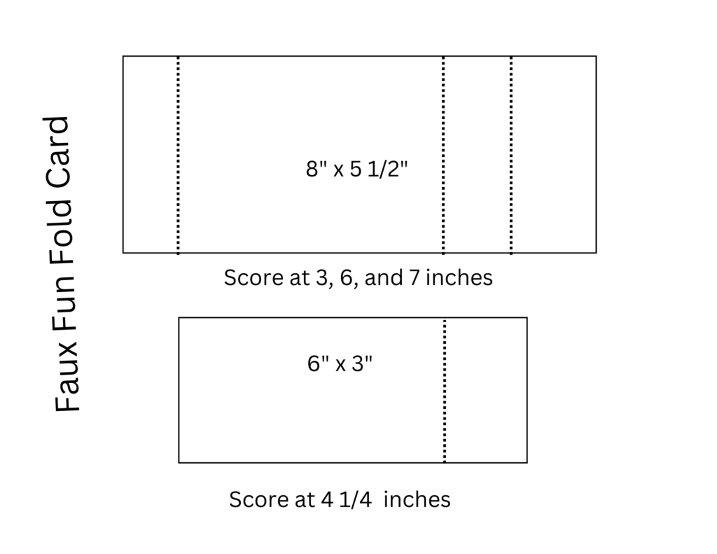 Here’s a Fun Faux Fold Card for you! | Stamp with Rachel