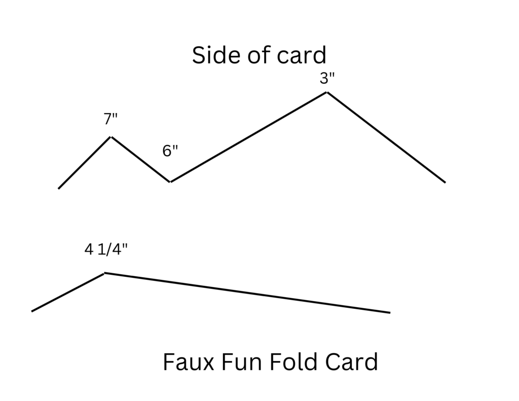 Here’s a Fun Faux Fold Card for you! | Stamp with Rachel