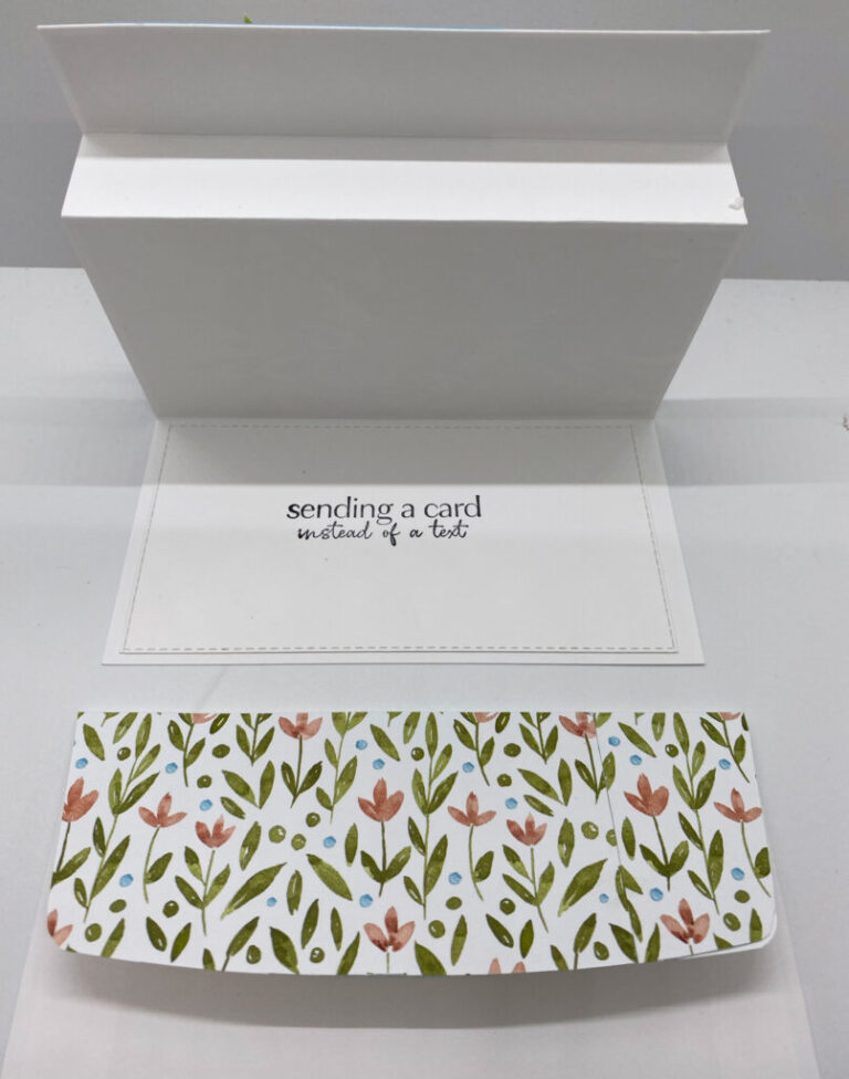 Here’s a Fun Faux Fold Card for you! | Stamp with Rachel