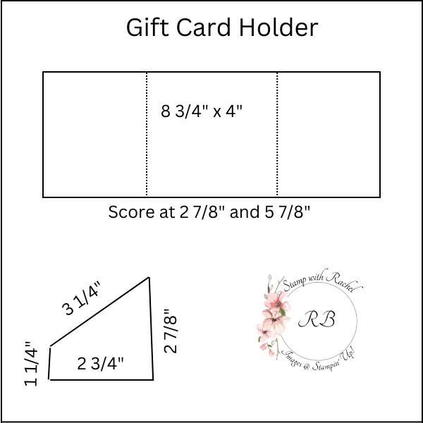 Fitting Florets DSP Gift Card Holders – Day 2 of Series | Stamp with Rachel Fitting Florets DSP Gift Card Holders – Day 2 of Series | Stamp with Rachel
