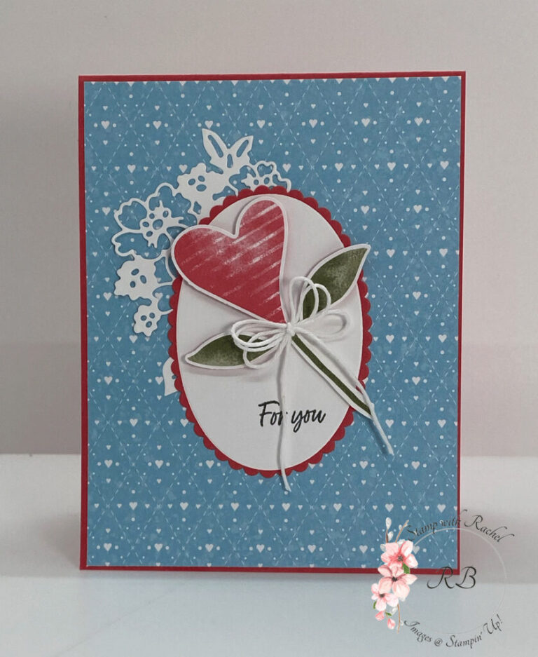 Country Bouquet Card and Gift Bag | Stamp with Rachel