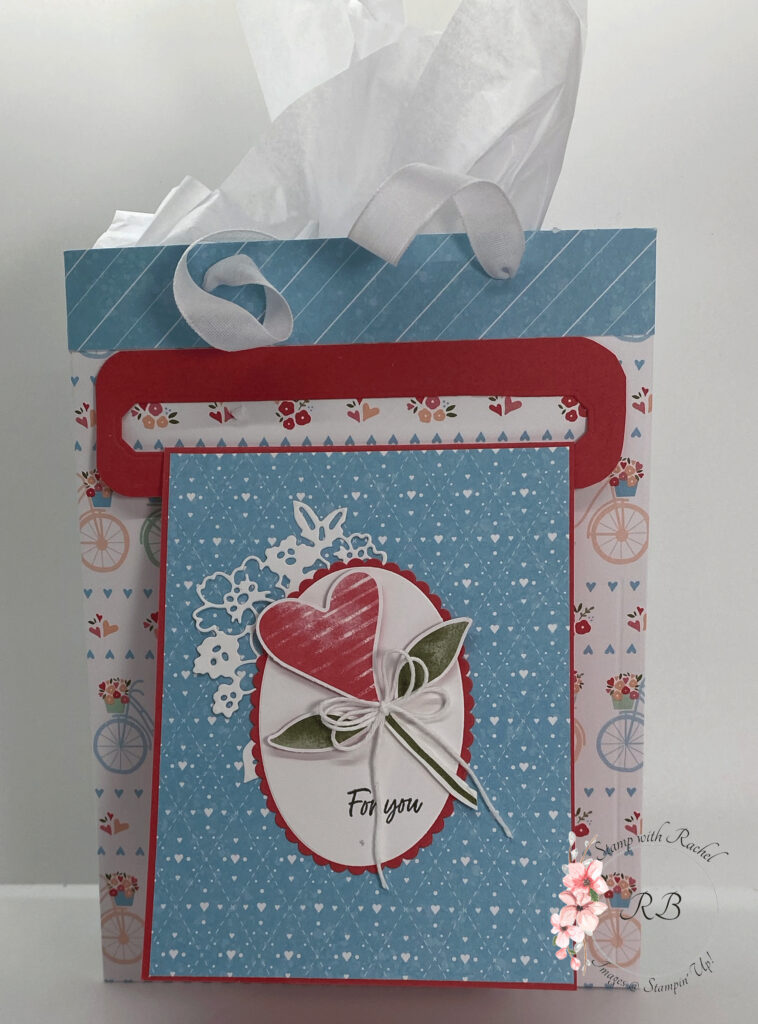 Country Bouquet Card and Gift Bag | Stamp with Rachel