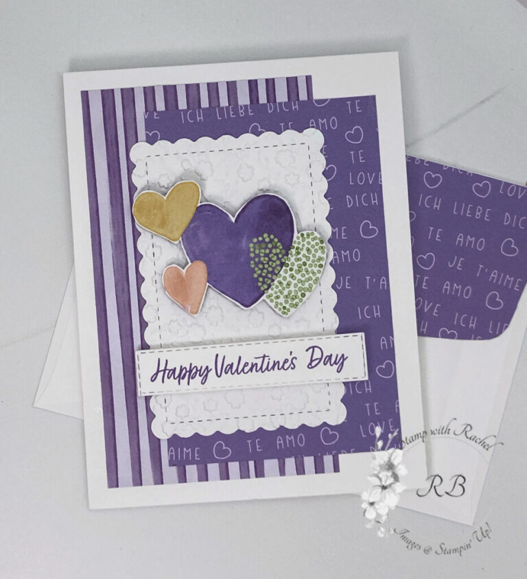 Sweet Talk for Happy Valentine’s Day! | Stamp with Rachel
