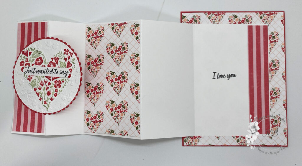 Country Bouquet – Accordion Fun Fold Card | Stamp with Rachel