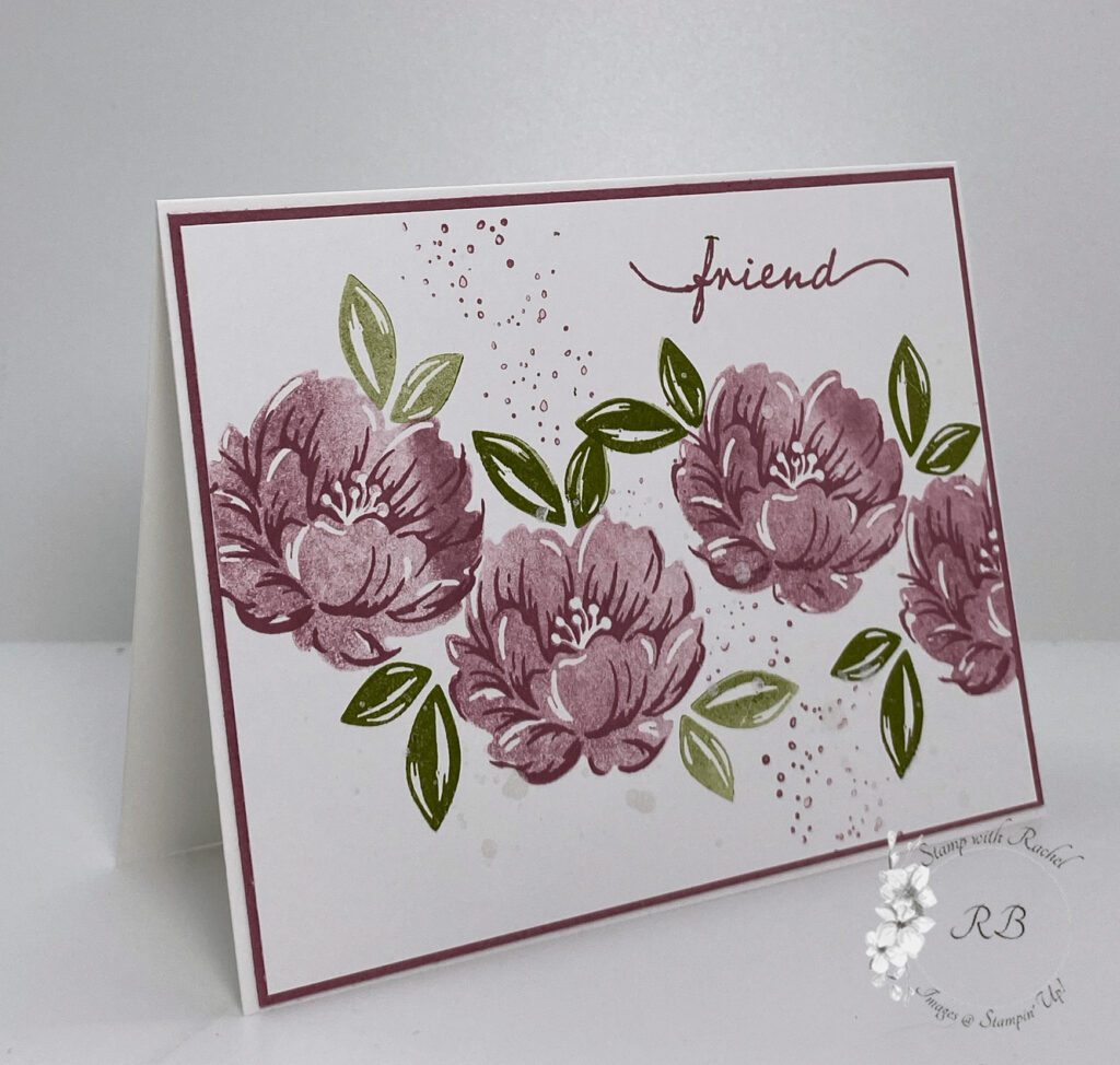 A Quick and Simple Card using the Two Ton Flora Stamp Set | Stamp with ...