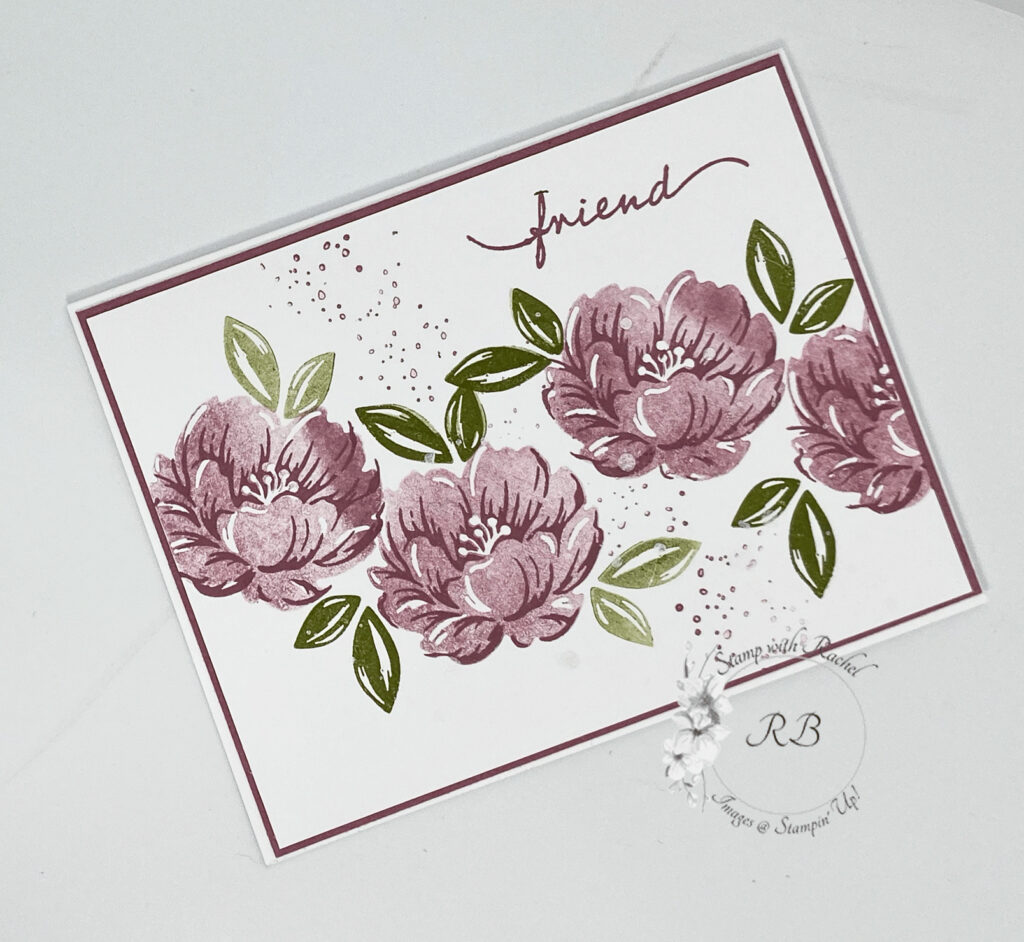 A Quick and Simple Card using the Two Ton Flora Stamp Set | Stamp with ...