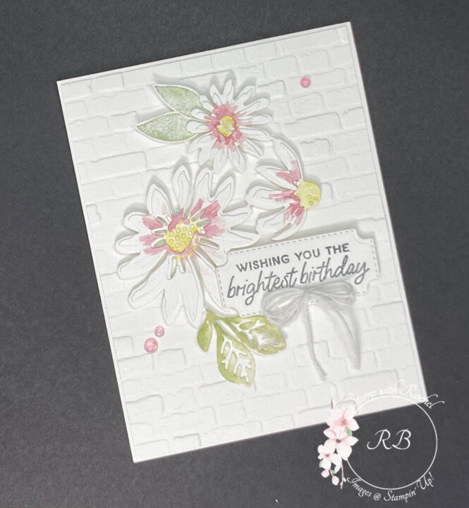 Cheerful Daisies in Moody Mauve! | Stamp with Rachel