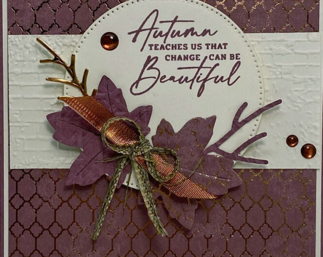 Crafting Creativity: Making a Stunning Autumn Card with the All About ...
