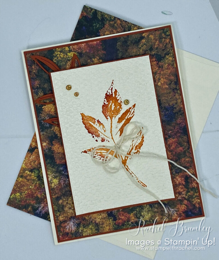 Crafting Inspiration: Design a Stunning Fall-Themed Card with the Inked ...