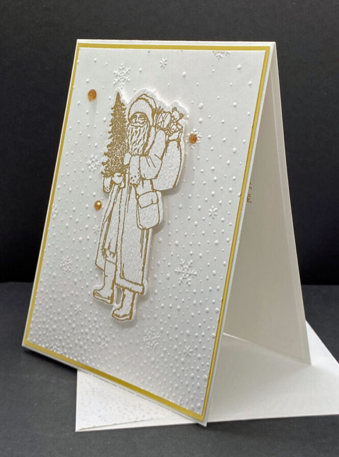 Crafting Elegance: Designing a Stunning Card with the Saint Nicholas ...