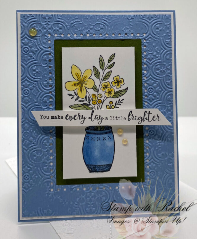 DIY: Everyday Details Bundle Meets Distressed Tile 3D Embossing Folder ...