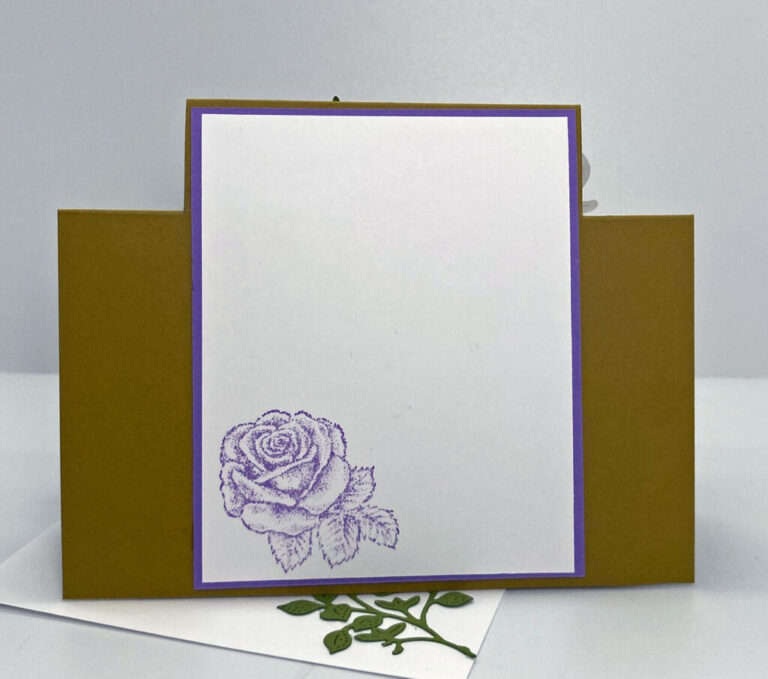 Stipple Roses and a Fun Fold Card! | Stamp with Rachel
