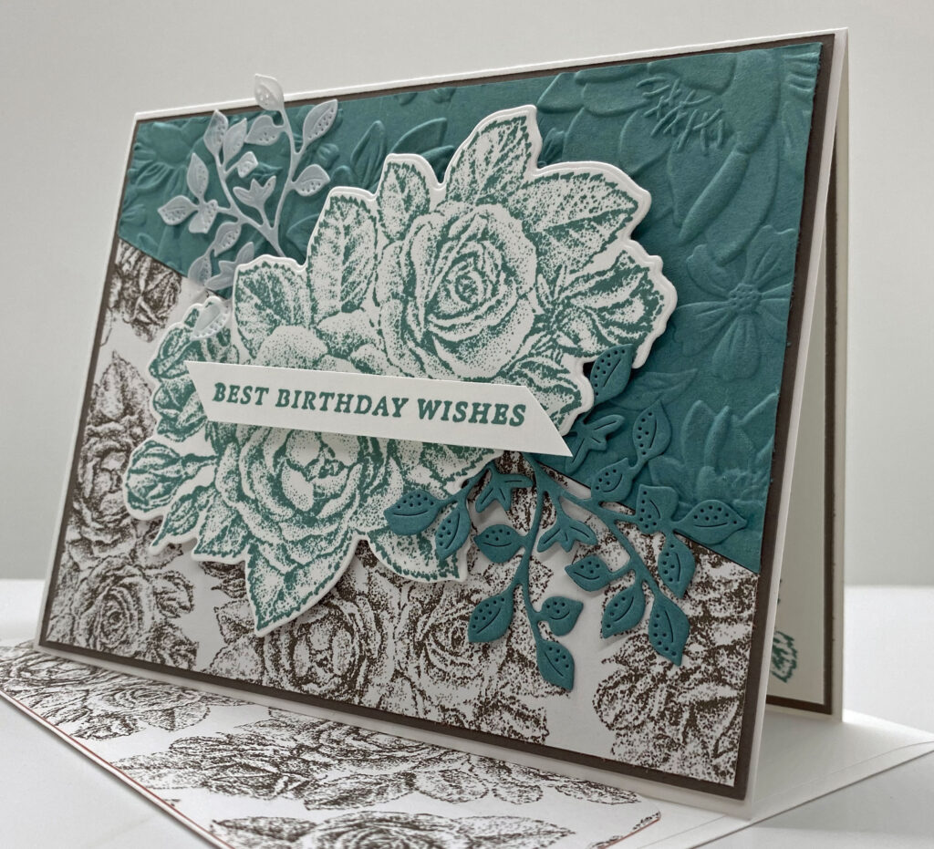 Stipple Roses Bundle And Softly Stippled DSP | Stamp with Rachel