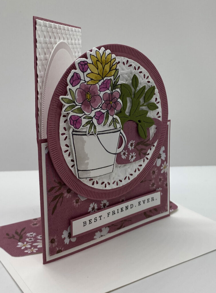 How to Make a Fun Fold Card with the Country Flowers Bundle & Wildly ...