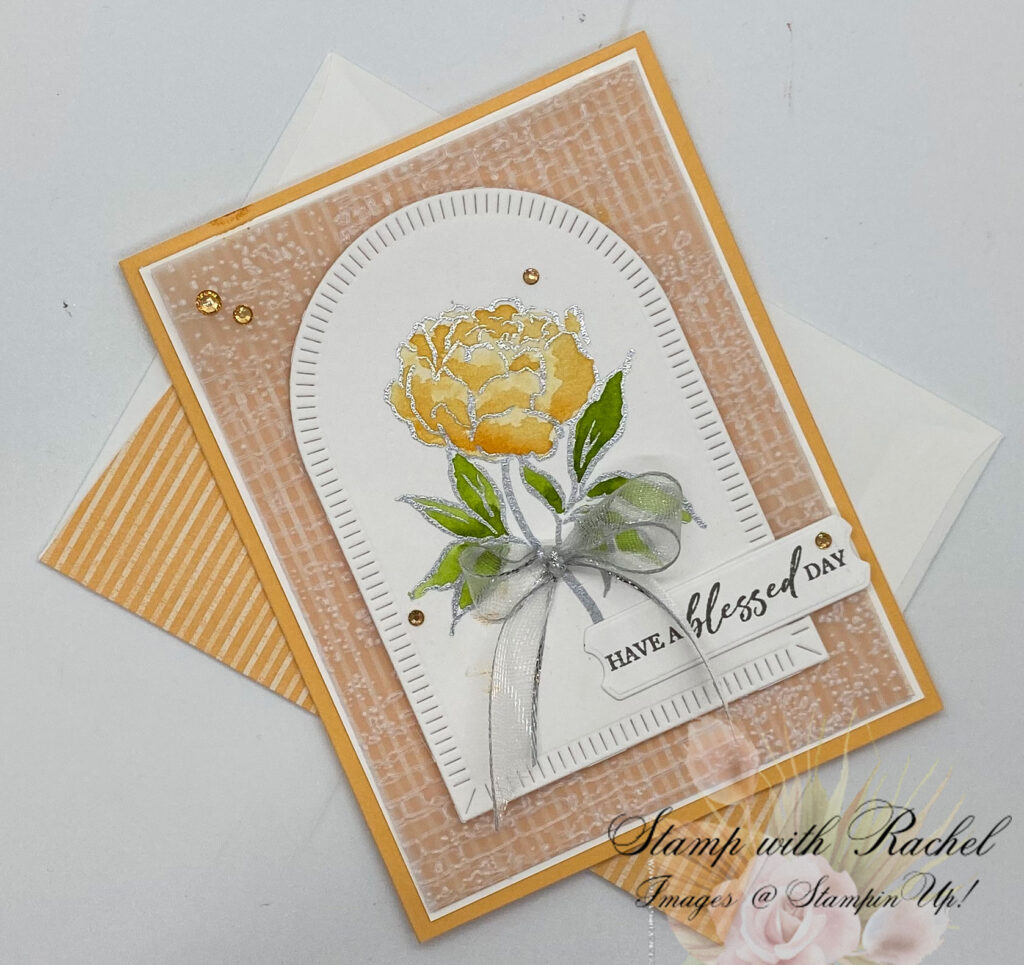 Peony Card Video Tutorial: Mastering the Stampin’ Up!’s Poised Peony ...