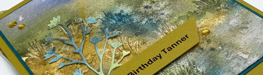 Thoughtful Journey – Happy Birthday Tanner | Stamp with Rachel