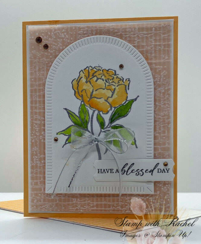 Peony Card Video Tutorial: Mastering the Stampin’ Up!’s Poised Peony ...