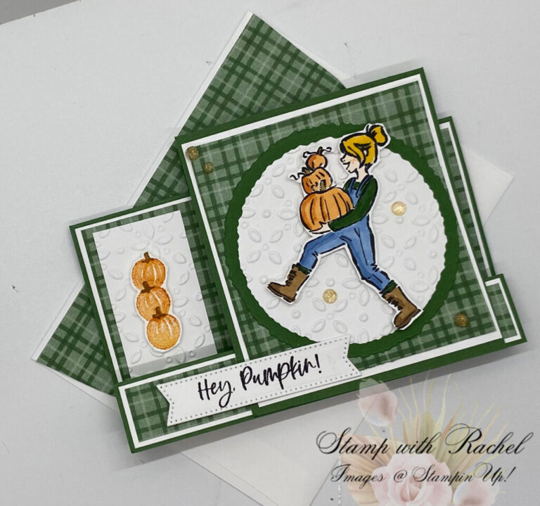 Create a Charming Side-Step Fun Fold Card: Video Tutorial featuring the ...