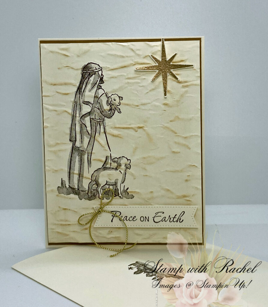 DIY: How to Make a Rustic Shepherd Christmas Card with Stampin’ Up ...