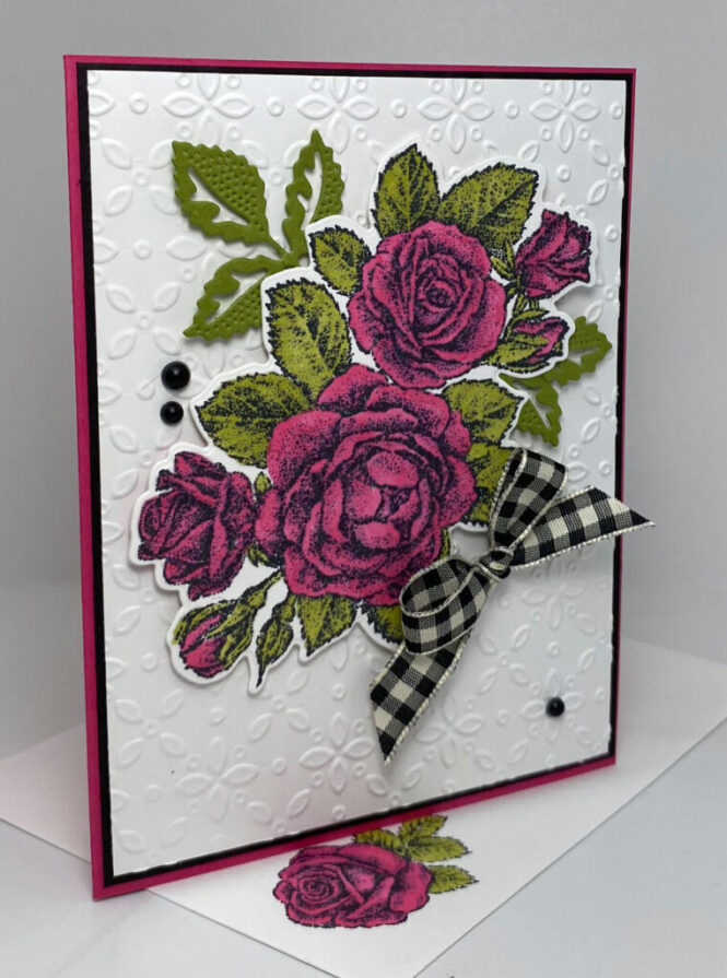 DIY: Create Elegant Rose Gardens with Stampin’ Up!’s Stippled Roses ...