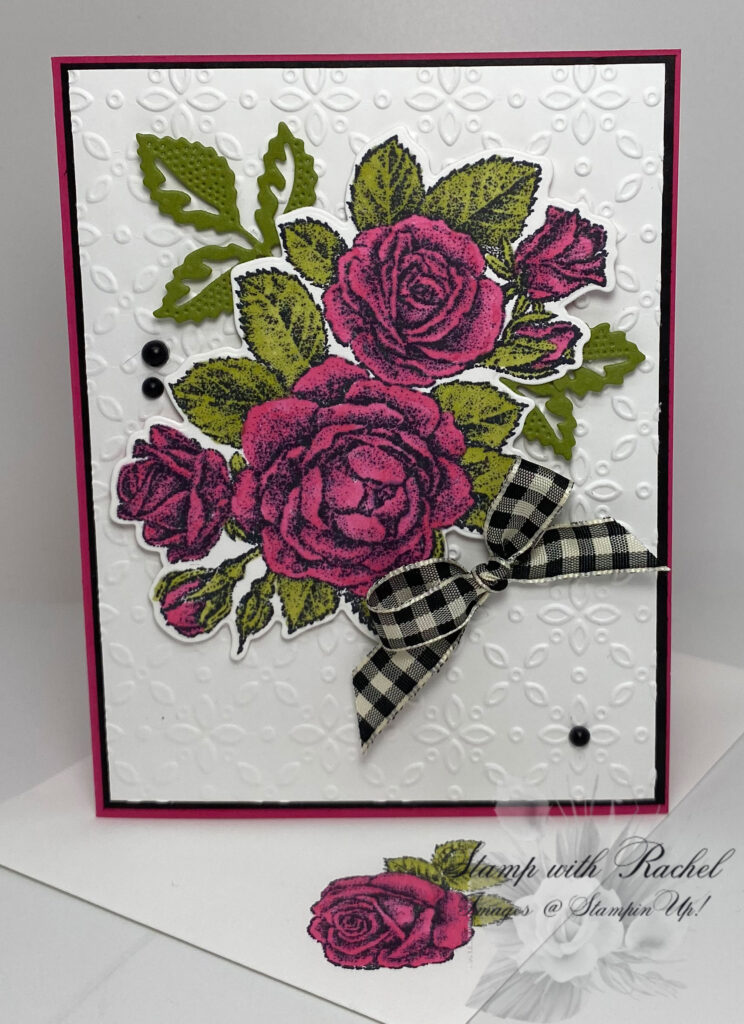DIY: Create Elegant Rose Gardens with Stampin’ Up!’s Stippled Roses ...