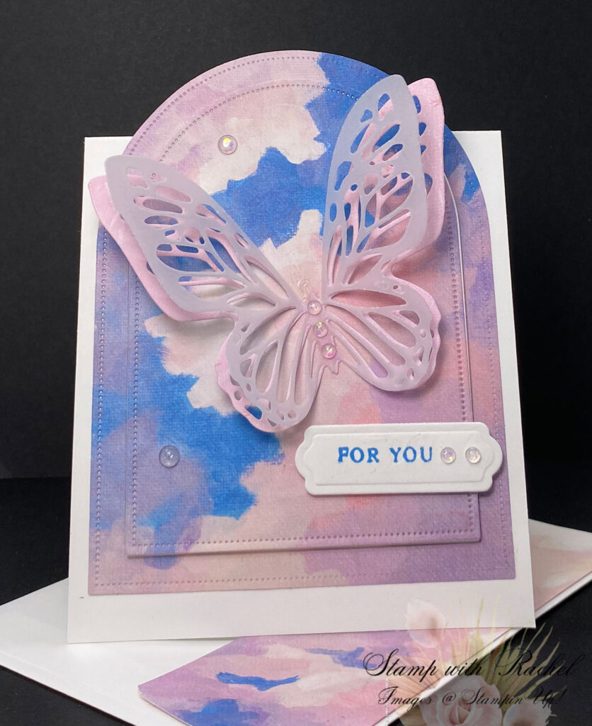 Dreamy Watercolor Butterfly Card: Creating Soft Blended Backgrounds ...
