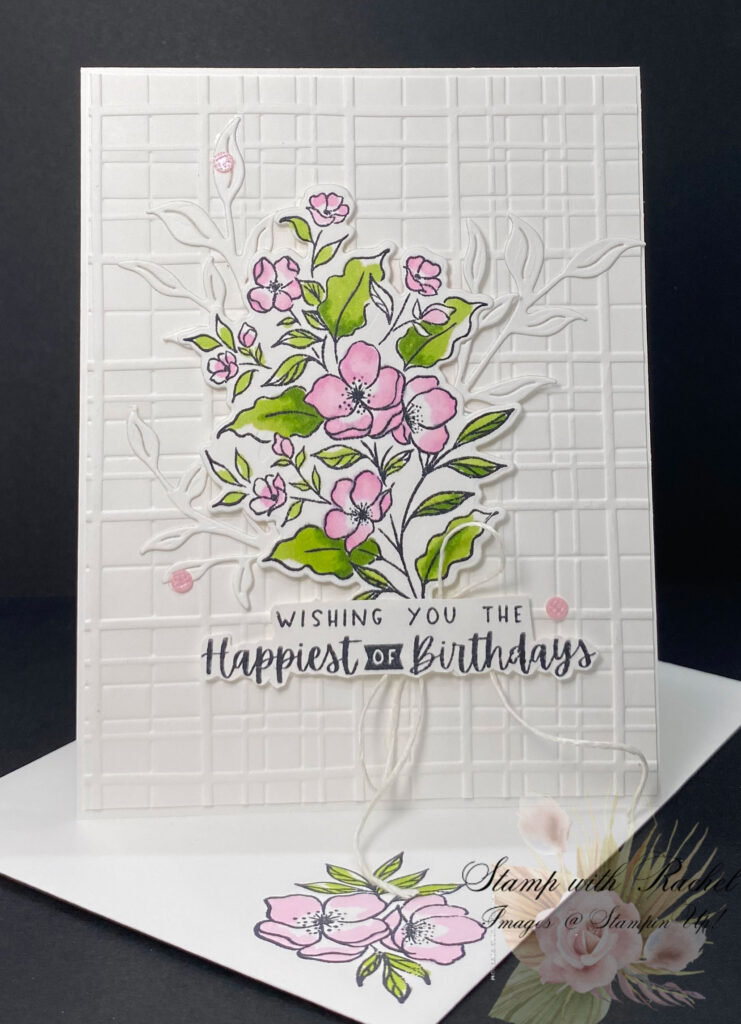 Clean & Simple Birthday Card: Showcasing Memorable Blooms with the ...