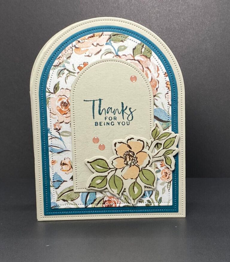 DIY Thank You Card Tutorial: Creating Dimensional Floral Cards with ...