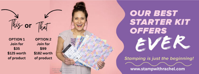 Our Best Starter Kit Offers Ever—Join This October! | Stamp with Rachel